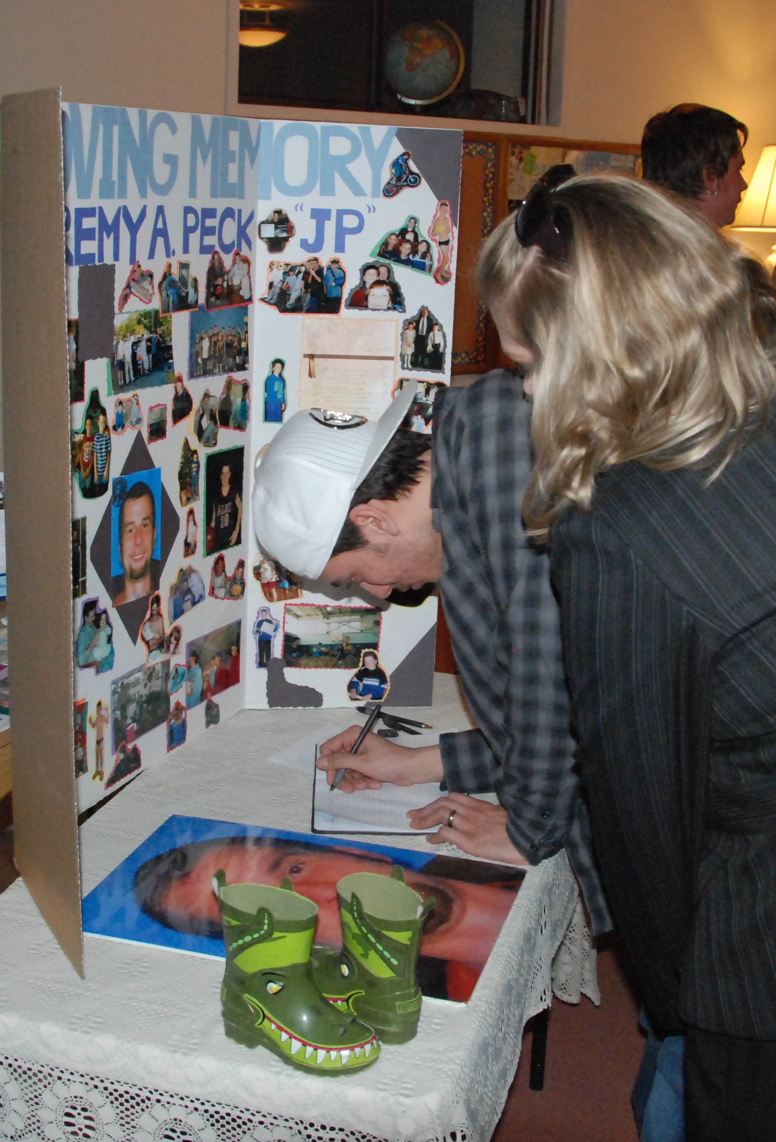 SLIDESHOW: The life of Jeremy Peck celebrated with laughter and tears ...